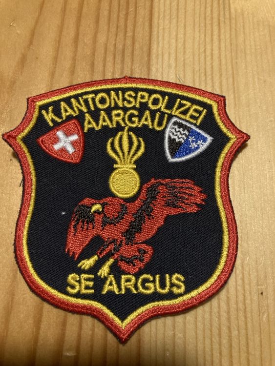 Kantonspolizei Aargau - Originales Polizei Patch, Top! (52) (Gebraucht ...