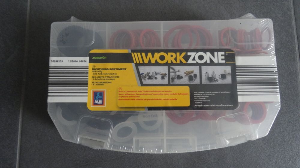 Workzone Dichtungs-Sortiment 383-teilig, ungeöffnet (Neu und originalverpackt) in Beinwil am See ...
