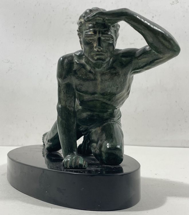 Männlicher Akt Bronze Skulptur um 1950 (Gebraucht) in Root für CHF 120 – mit Lieferung auf ...