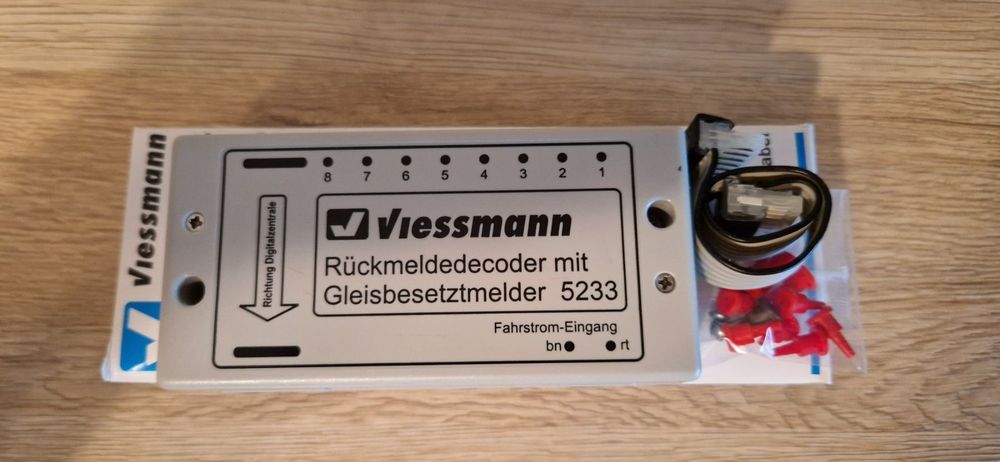 Viessmann Rückmeldedecoder mit Gleisbesetztmelder 5233 (Gebraucht) in ...