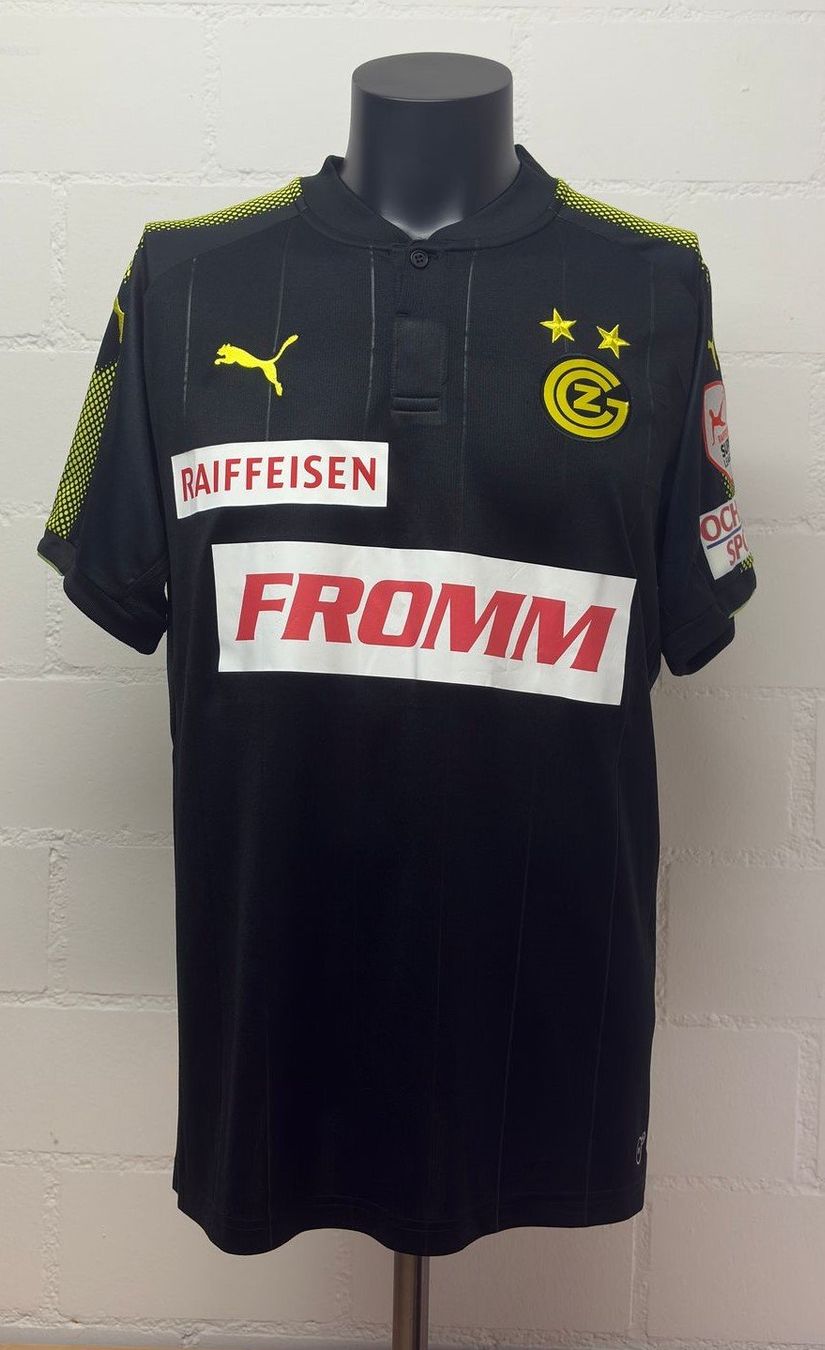 GCZ Matchworn/Issued Trikot Kastrati Grasshopper Club Zürich (Gebraucht ...