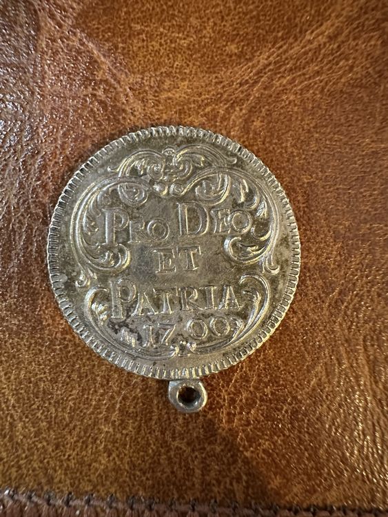 Alte Silbermünze/Medaille "Pro Deo et Patria 1700" (Gebraucht) in Basel ...