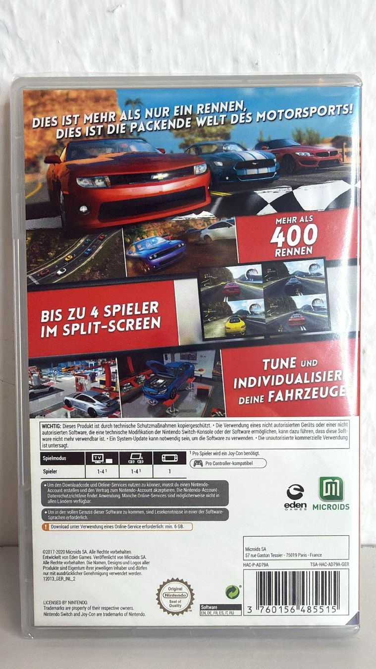 Gear.Club Unlimited - Nintendo Switch racing game🎮New (Neu und ...