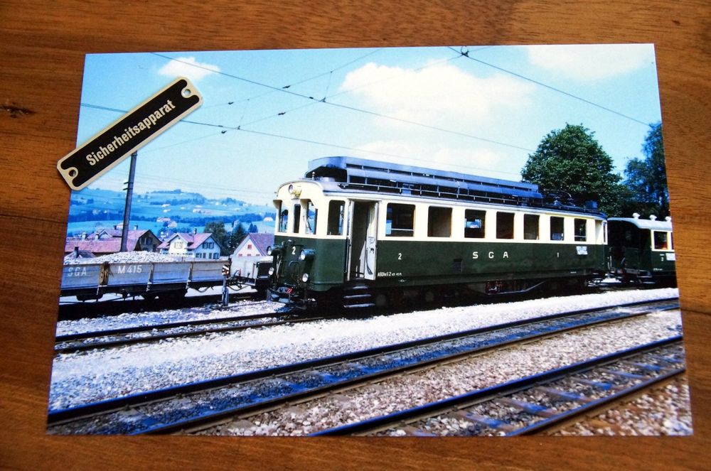 SGA Triebwagen ABDhe 4/4 Nr. 2 - Appenzell, 1971 (Gebraucht) in Schönenwerd für CHF 5 – mit ...