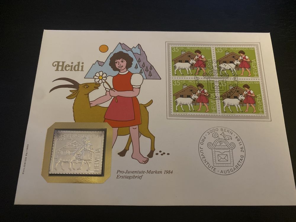 Heidi 12 gr 999 silber Münzbriefe | Kaufen auf Ricardo