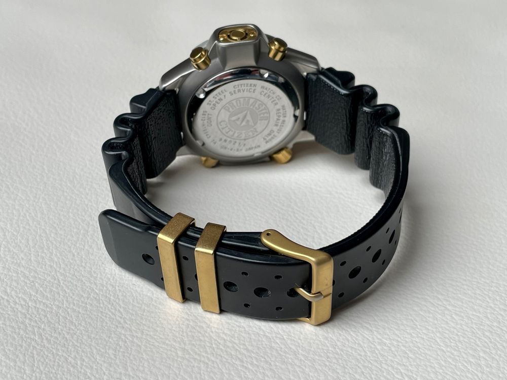CITIZEN ProMaster Aqualand Taucheruhr 200m bicolor Kal. 5812 (Gebraucht ...
