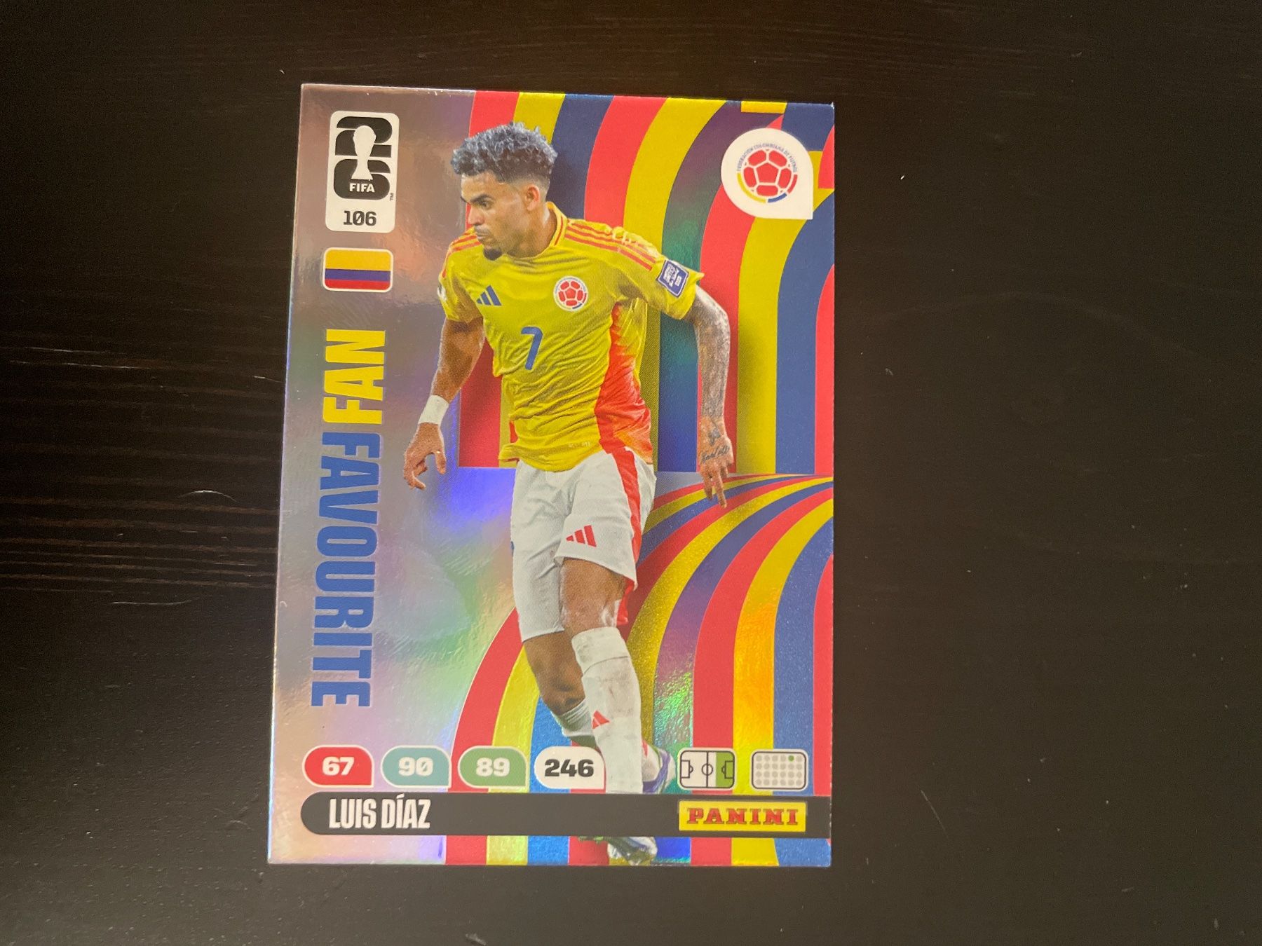 Panini World Cup 2026 - Luis Díaz Karte Nr. 106 (Gebraucht) in Basel ...