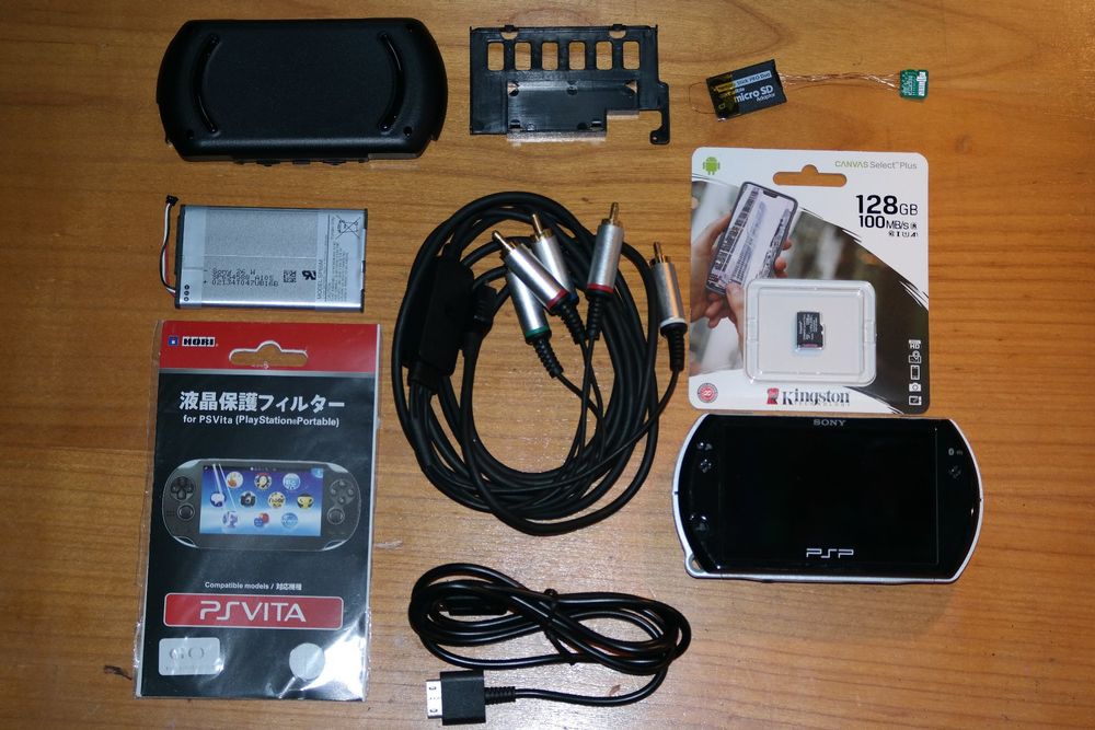 PSP GO SD Mod, Akku Mod, CFW fähig | Kaufen auf Ricardo