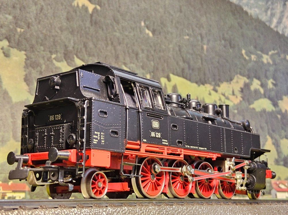Märklin 3696 _ Dampflokomotive BR 86 167 DB _ digital _ H0 (Defekt) in ...