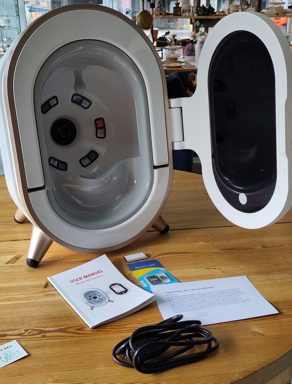 Tragbares Magic Mirror Max Hautanalyse-Gerät (Neu (gemäss Beschreibung ...