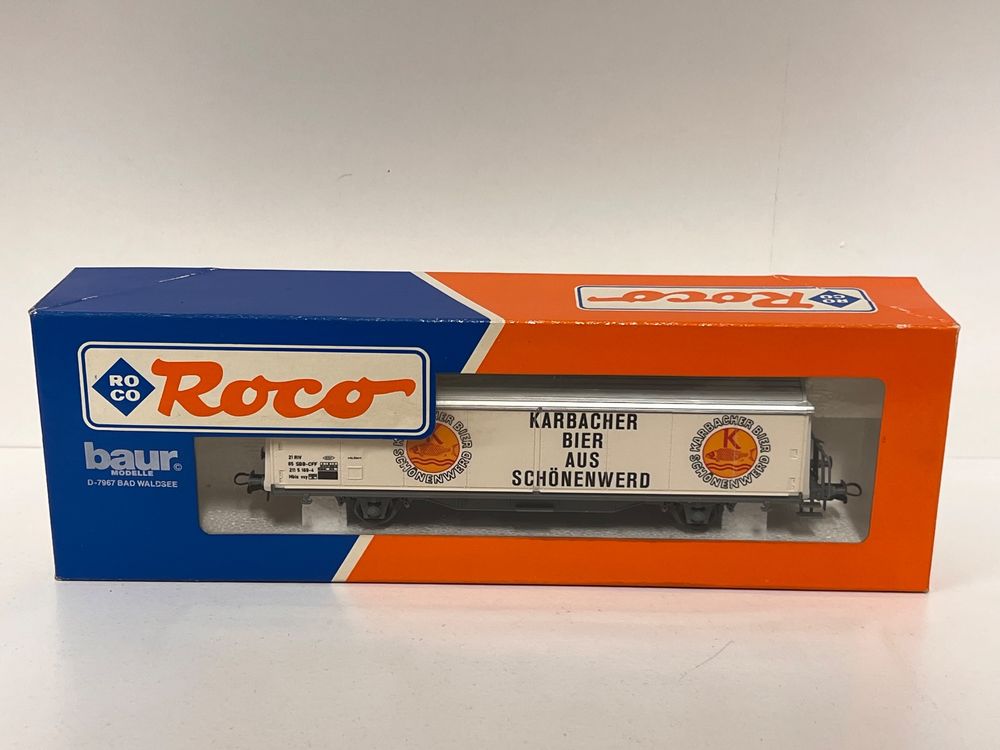 Roco 291006 KARBACHER BIER baur MODELLE H0 AC (Neu und originalverpackt ...