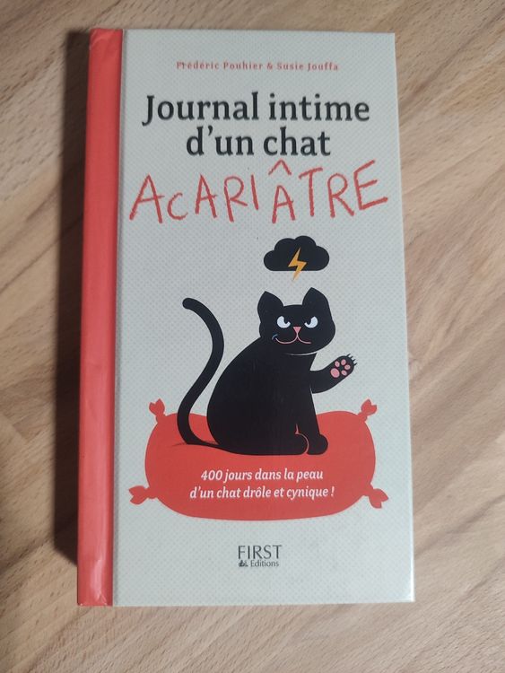 Livre humour "Journal intime d'un chat acariâtre" (D'occasion) à Rue ...