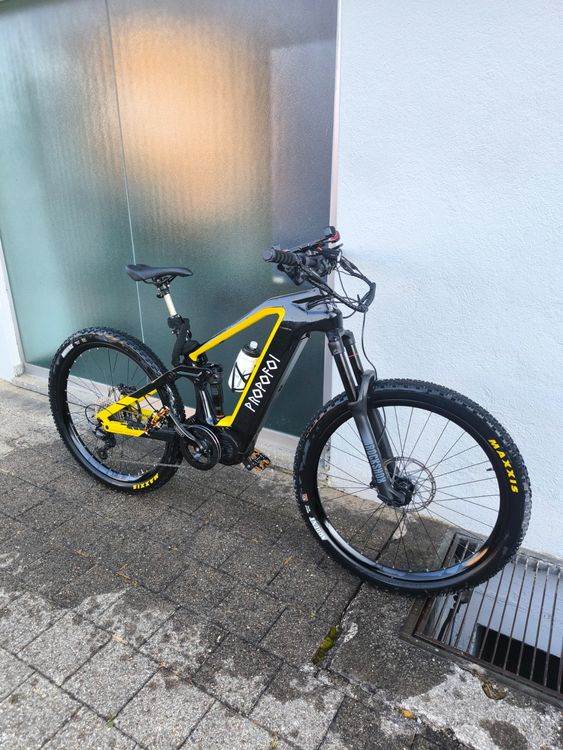 Carbon full suspension custom E-Bike 1000W 910Wh, 45km/h+ (Gebraucht ...