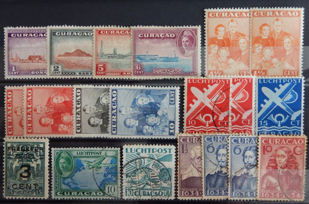 Curacao Ned. Antillen Lot mit alten Werten I | Kaufen auf Ricardo