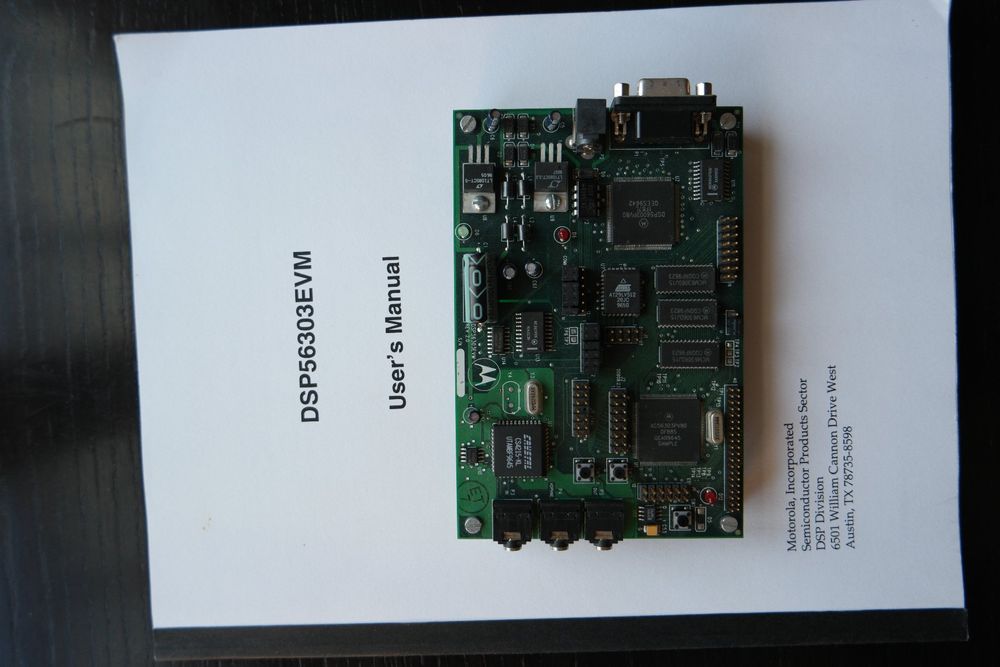 Motorola DSP56303 Evaluation Module EVM + DSP56300 Manual | Kaufen auf Ricardo