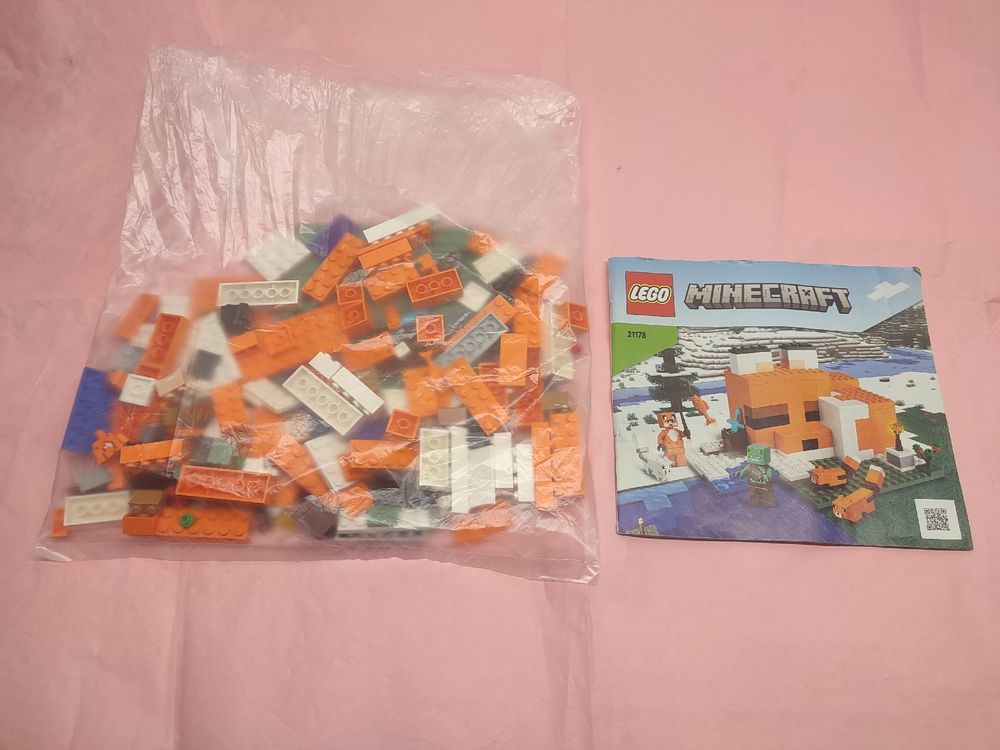 LEGO Minecraft 21178 - Das Fuchshaus - vollständig | Kaufen auf Ricardo