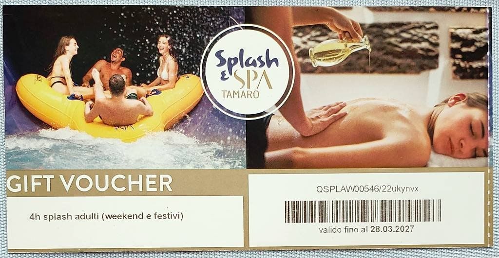 2x 4h Eintritte Splash & Spa Tamaro (Weekend & Feiertage) (Neu (gemäss Beschreibung)) in Zürich ...