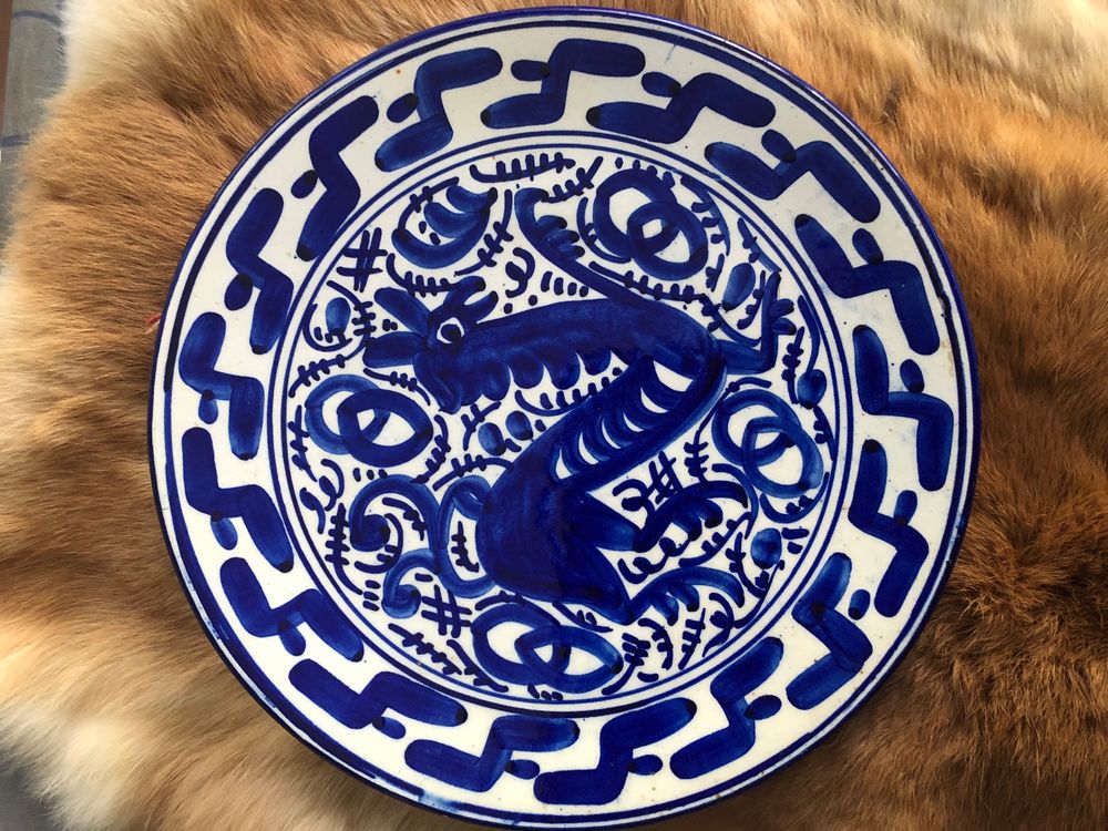 Assiette décorative de M.Valero (Gebraucht) in Vernayaz für CHF 10 ...