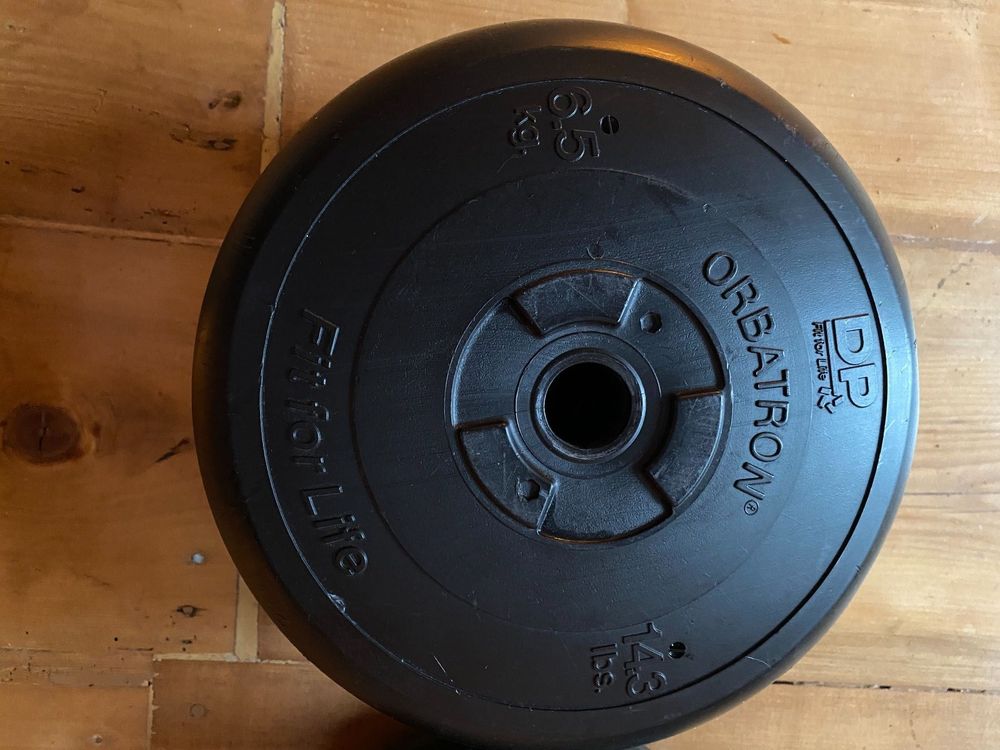 Orbatron Gewichte Platten, ingesamt 25kg (Gebraucht) in Effingen für ...