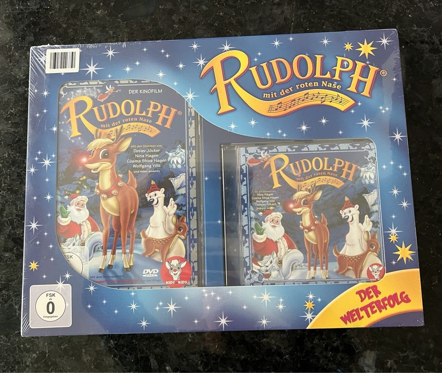 Rudolf mit der roten Nase ( NEU) Dvd&CD (Neu und originalverpackt) in ...