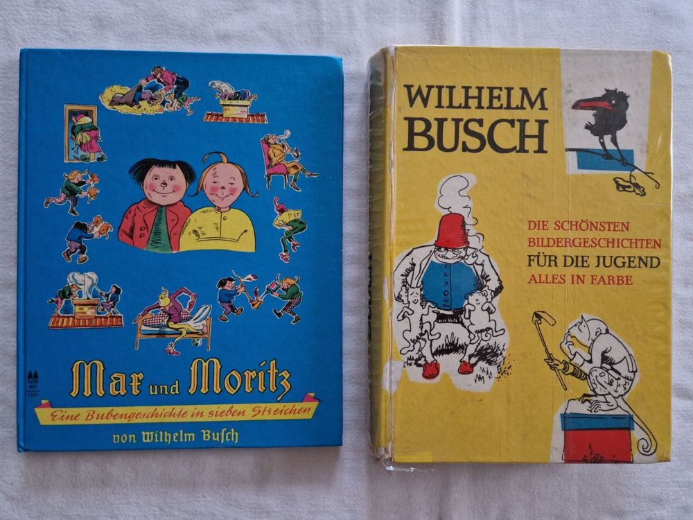 2 Kinderbücher Wilhelm Busch Max & Moritz (Gebraucht) in Rebstein für ...
