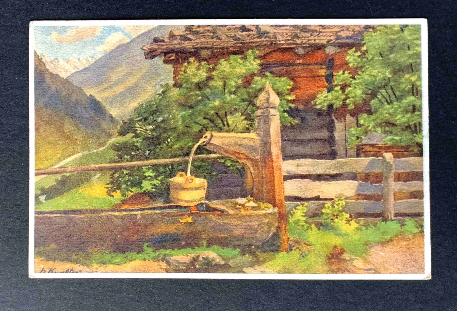 AK Am kühlen Quell Chanson de la source (Gebraucht) in Goldau für CHF 2 ...