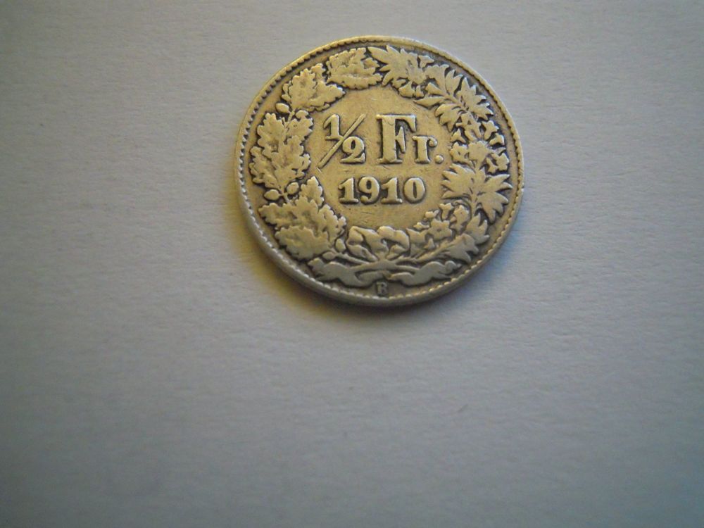 50 Rp. 1910 silber (Gebraucht) in Kriegstetten für CHF 1.4 – mit Lieferung auf Ricardo kaufen