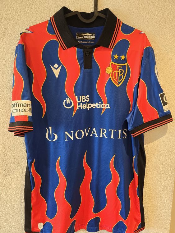 FC Basel Matchworn Trikot Adjetey, Saison 2024/25, (Gebraucht) in Zumikon für CHF 300 – mit ...