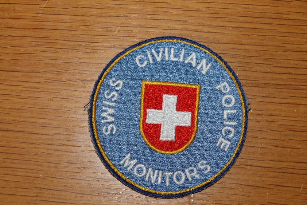 Swiss Civilian Police Monitors, Badge (UN / KFOR etc.) | Kaufen auf Ricardo