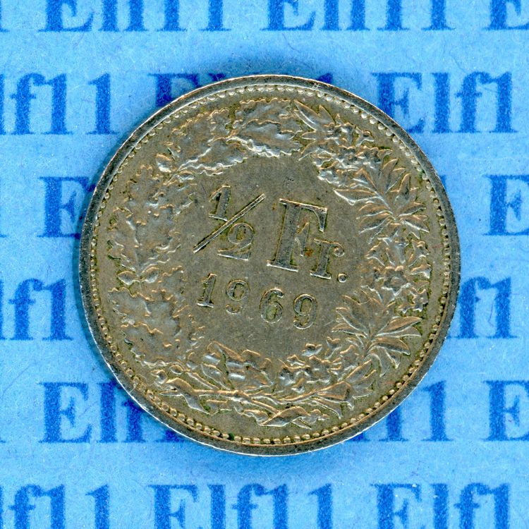 CHF___0.50 1969 ss-vz 50 Rappen (Gebraucht) in Widnau für CHF 3 – mit Lieferung auf Ricardo kaufen