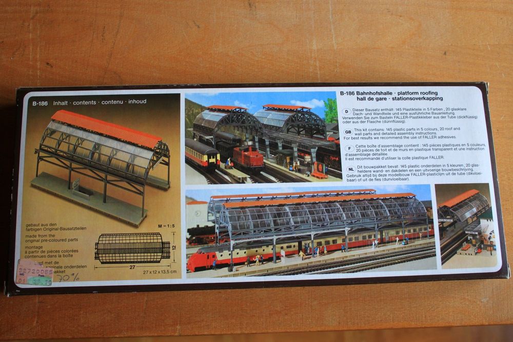 Faller B-186 Bahnhofshalle, H0 | Kaufen auf Ricardo