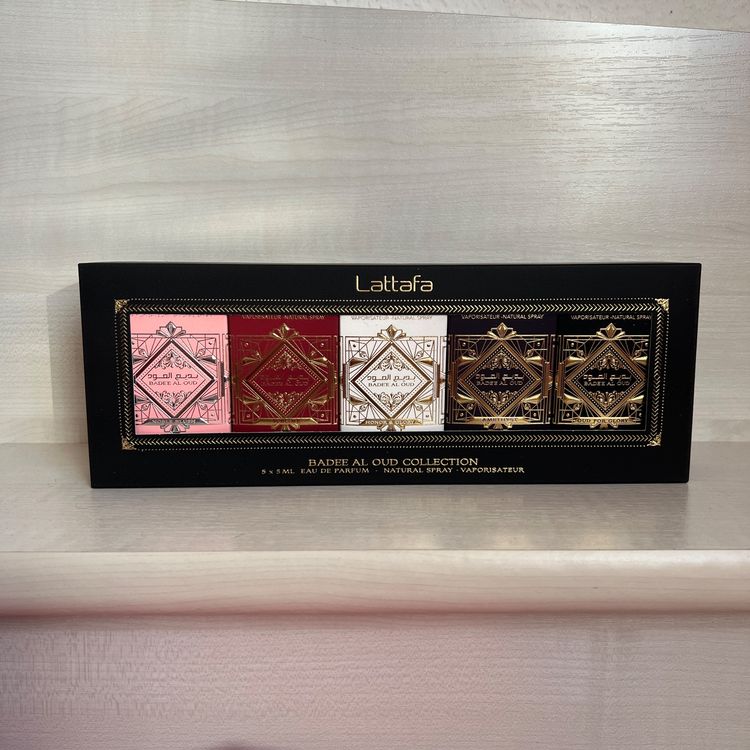 Bade’e Al Oud, Lattafa, 5x 5ml Eau De Parfum set (Neu (gemäss ...