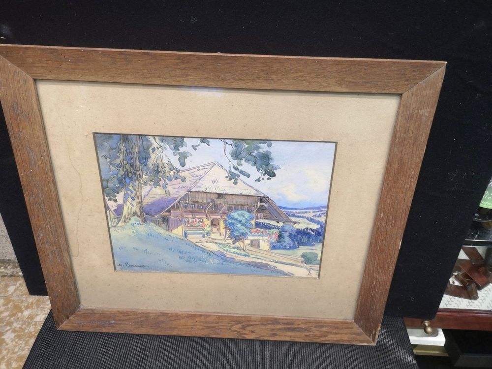 M. BAUER AQUARELLE SIGNÉE (Gebraucht) in Genève für CHF 28 – mit ...