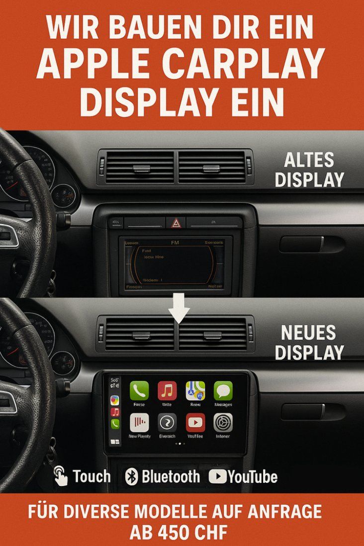 Apple CarPlay / Navi / Android Nachrüstung ab 450 CHF (Gebraucht) in ...