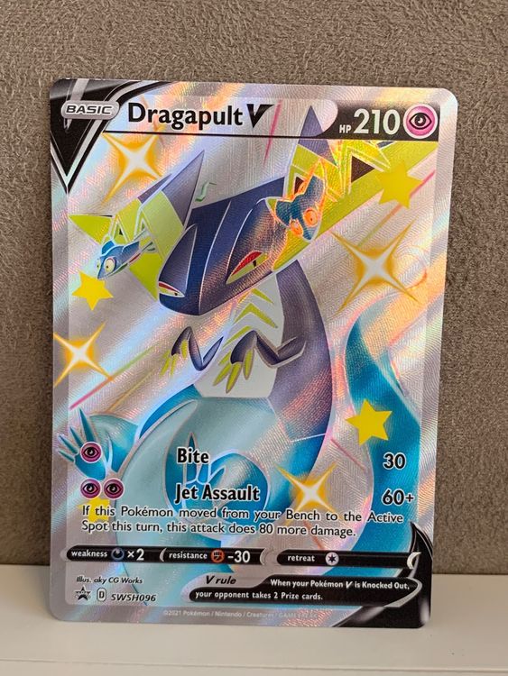 Dragapult V ENG Promo Pokemon SWSH096 (Gebraucht) in Fislisbach für CHF ...