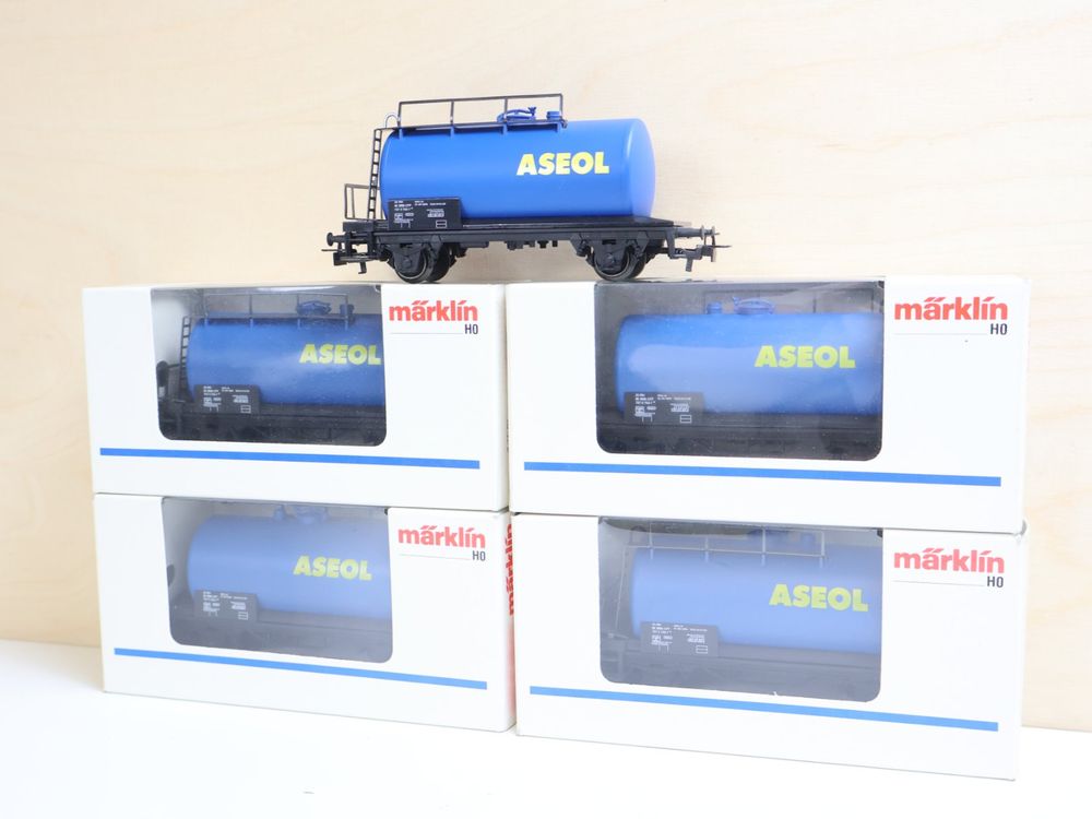STAIBER 5 x SBB ASEOL Tankwagen H0 4030 (Gebraucht) in Winterthur für CHF 58 – mit Lieferung auf ...