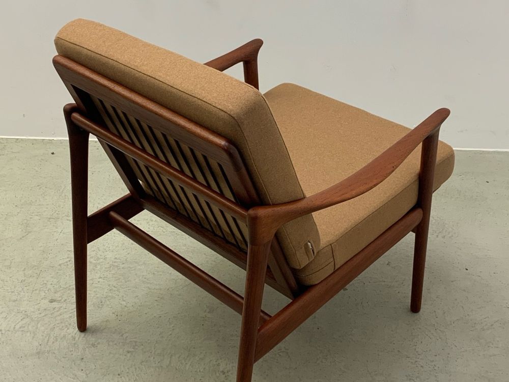 MidCentury Teak Easy Chair Fred Keyser 60s MCM vintage (Gebraucht) in ...