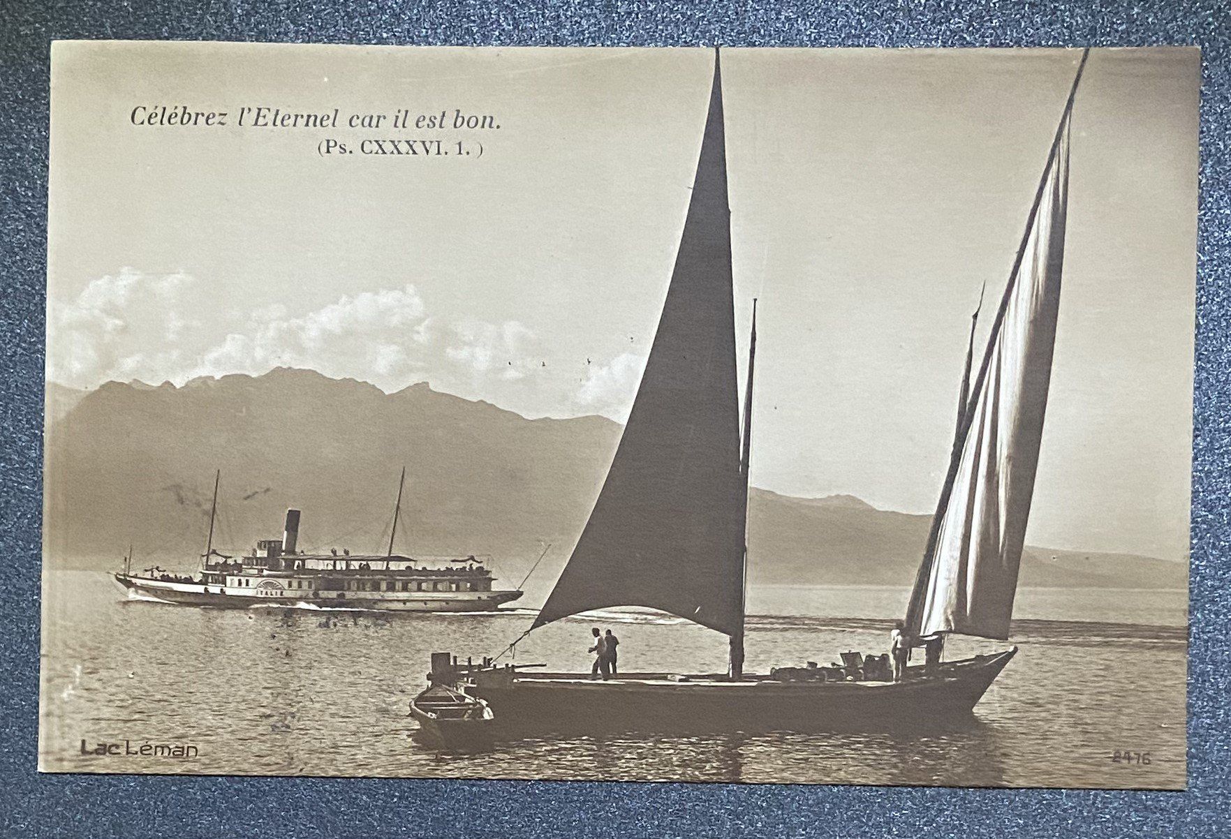 2 AK Lac Leman Célébrez l'Eternel car il est bon (Gebraucht) in Böckten ...