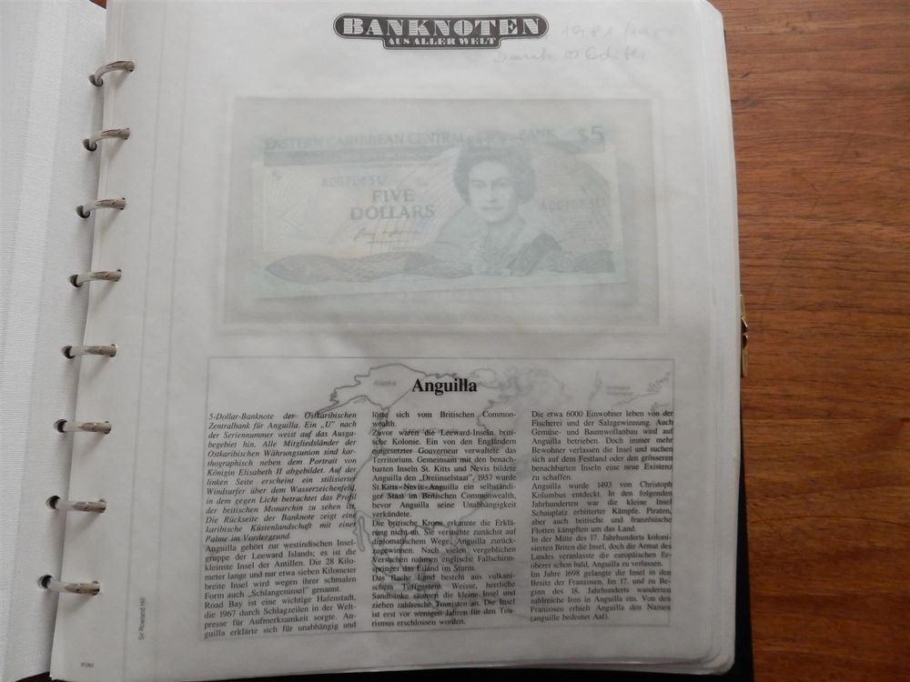 Banknoten-Brief Anguilla | Kaufen auf Ricardo