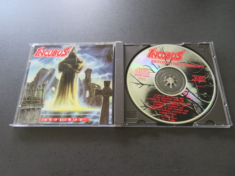 INCUBUS Beyond the Unknown 1990 Thrash Death Metal ultra RAR | Kaufen ...