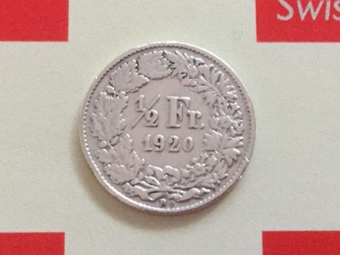 1/2 Franken 1920 -ss (Gebraucht) in Elsau für CHF 1.5 – mit Lieferung auf Ricardo kaufen