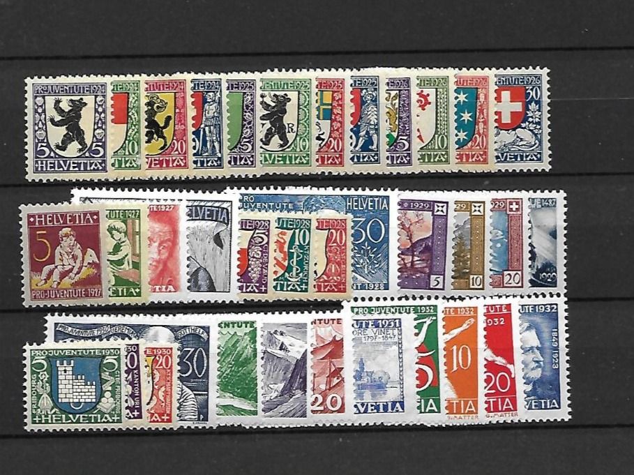 PJ ** 1924 - 1932 Kat: CHF 104.- (Neu (gemäss Beschreibung)) in Basel für CHF 4 – mit Lieferung ...