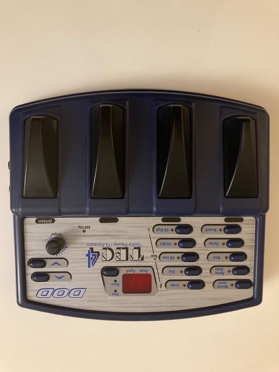 DOD TEC-4 Gitarrenvorverstärker und Multieffektgerät Origina (Gebraucht ...