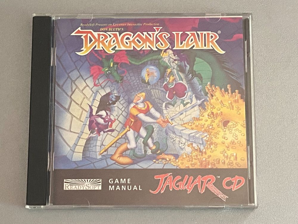 Dragon's Lair - Atari Jaguar CD (Gebraucht) in Rivera für CHF 38 – mit Lieferung auf Ricardo kaufen
