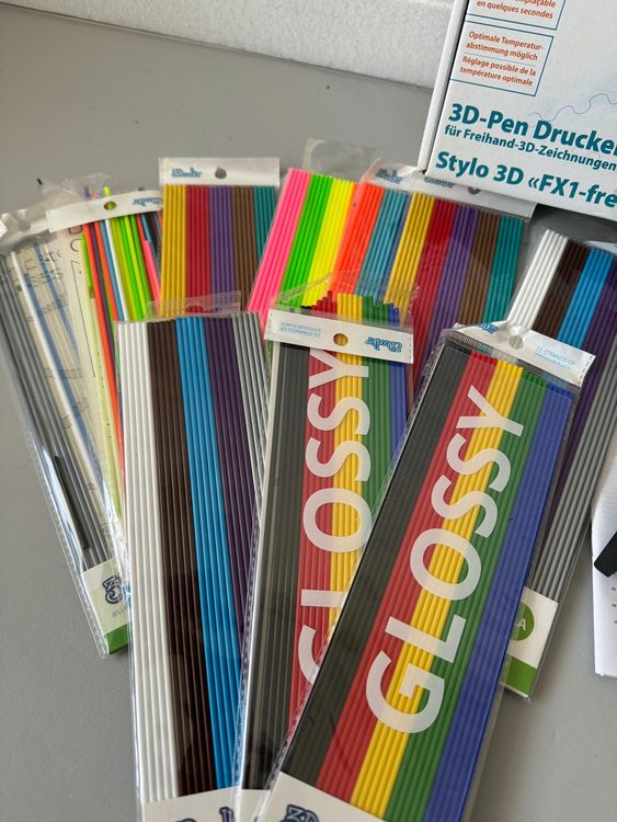 3D-Pen Drucker Stift Free Sculpt, 2. Stift und viel Filament (Gebraucht ...
