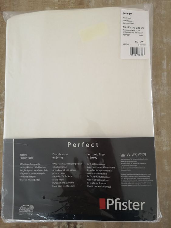 Premium Fix-Leintuch Möbel Pfister NP 39 NEU (Neu und originalverpackt) in Effingen für CHF 25 ...