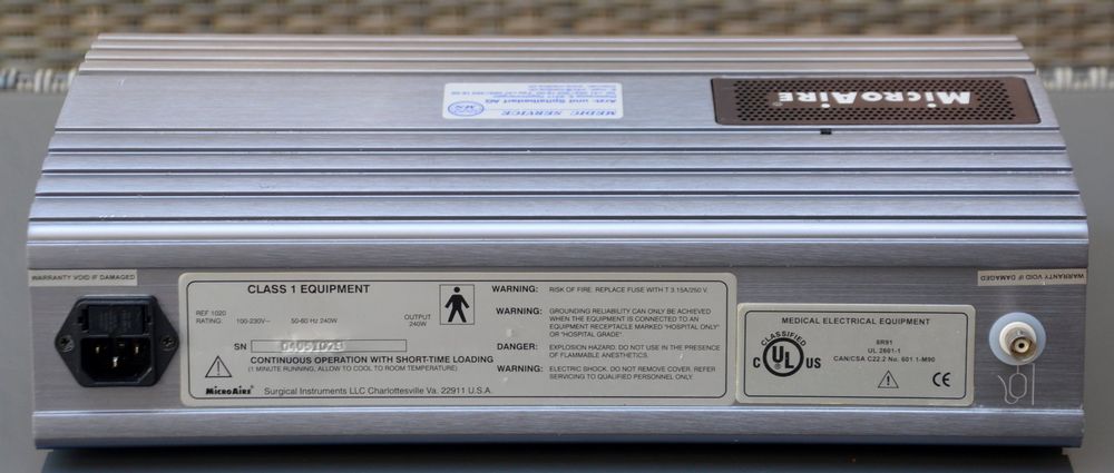 Microaire 1020 Liposuction controller Console (Gebraucht) in Collonges ...