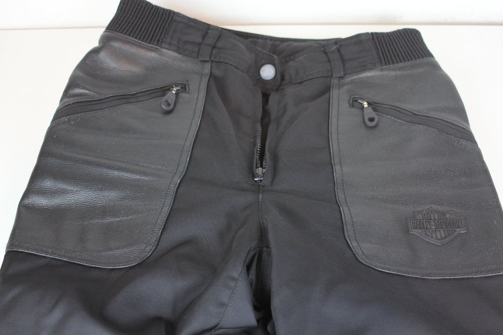 Harley-Davidson Leder/Textil Motorradhose – Grösse W (Gebraucht) in ...