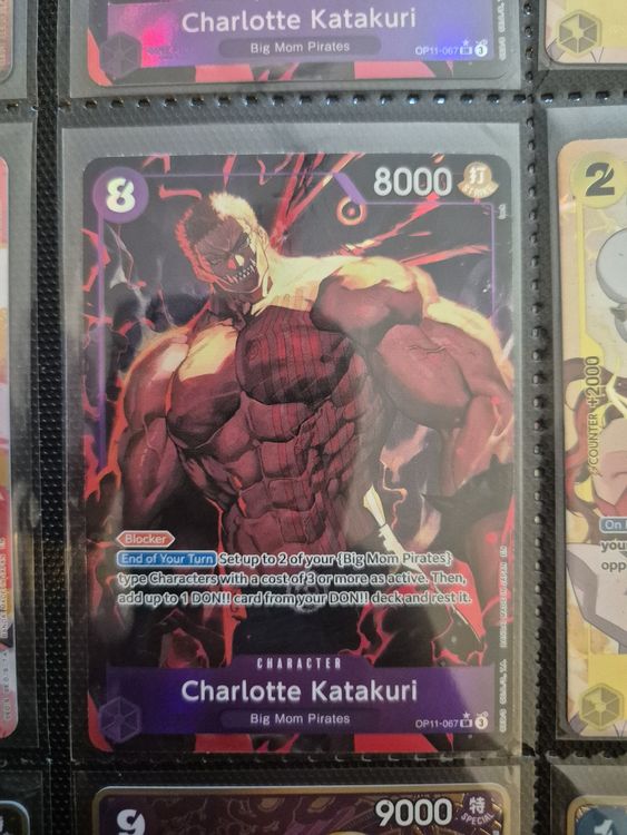 ONE PIECE CHARLOTTE KATAKURI OP11-067 SR☆ (Neu (gemäss Beschreibung)) in Rolle für CHF 40 – mit ...