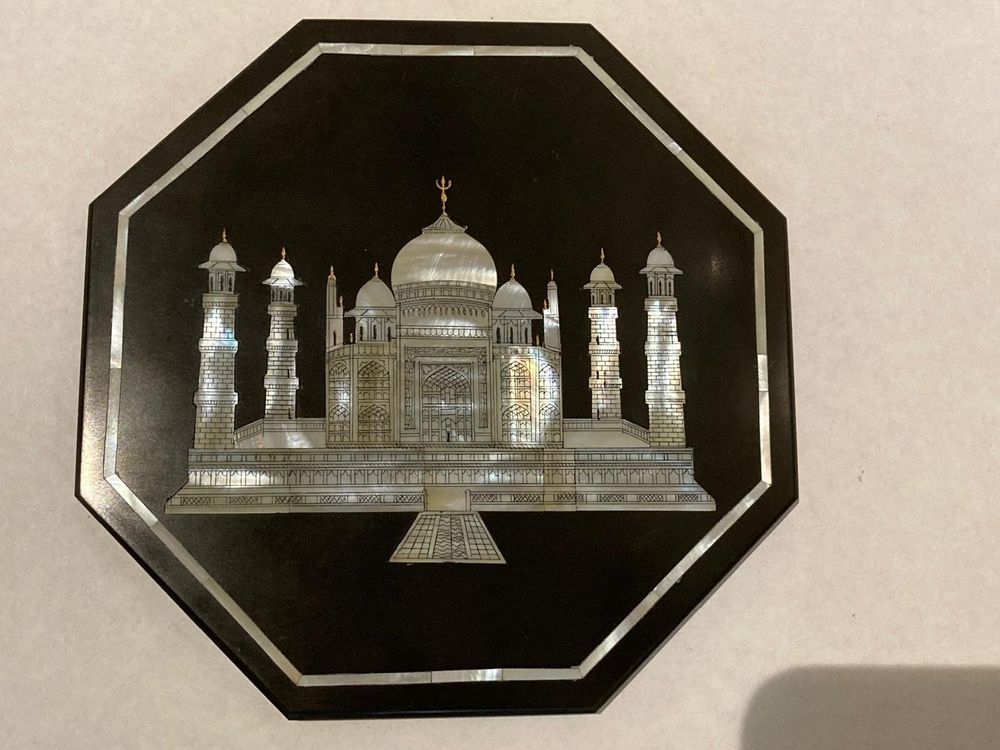 Taj Mahal indischer Marmor Untersetzter (Gebraucht) in ...